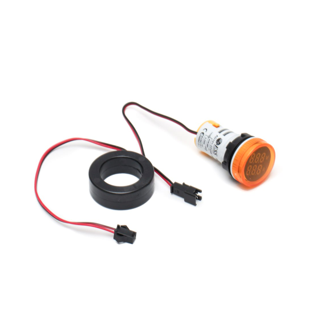 Вольтмеир/Амперметр AD101-22AM Белый V/A 200A